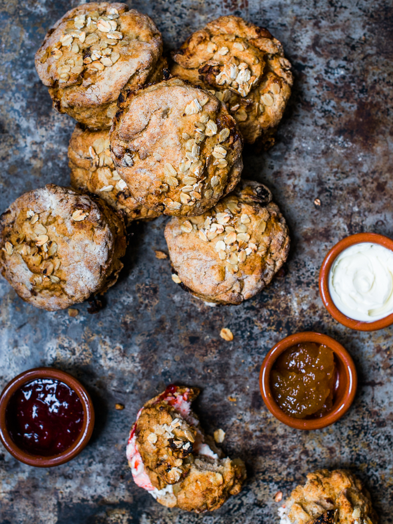 RUSTIC RYE SCONES - Man.Eat.Plant.