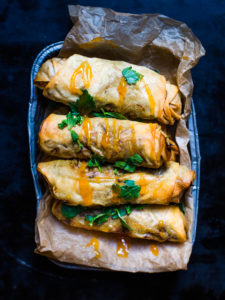 CRUNCHY SPRING ROLLS - Man.Eat.Plant.